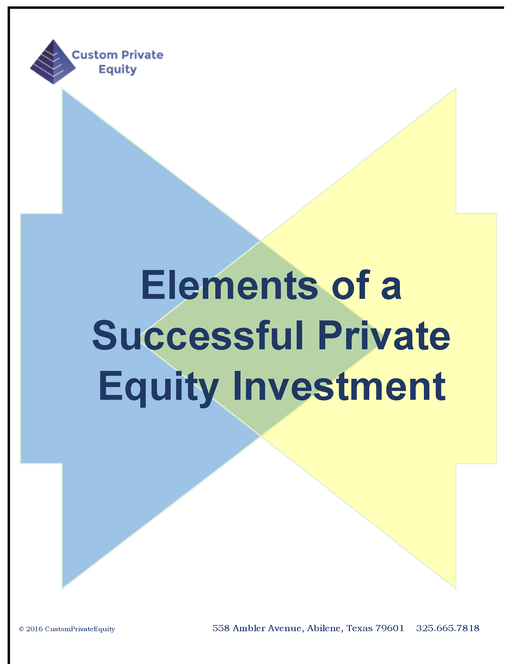 Free Resources - Custom Private Equity